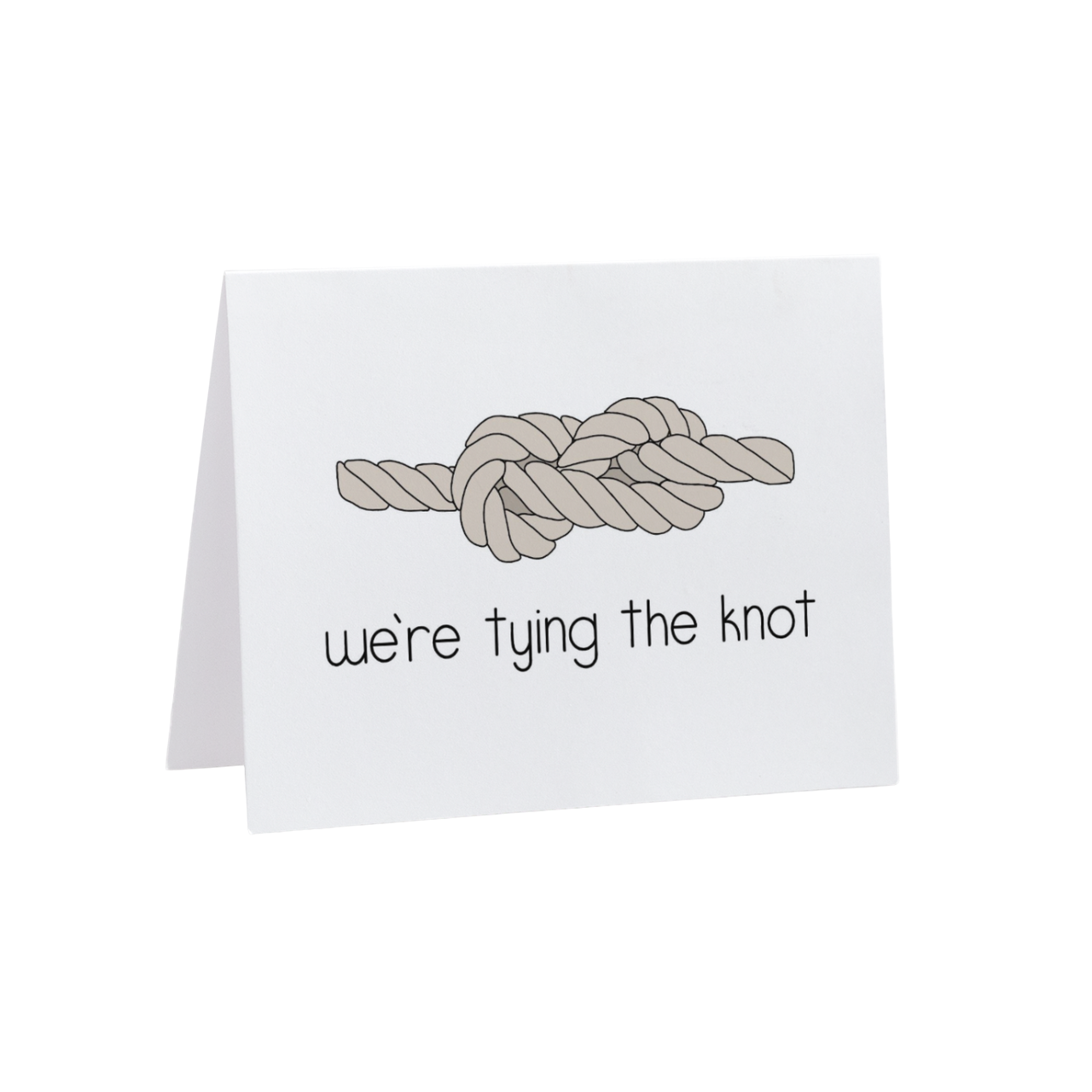 We're Tying The Knot – Lettering By Tracy