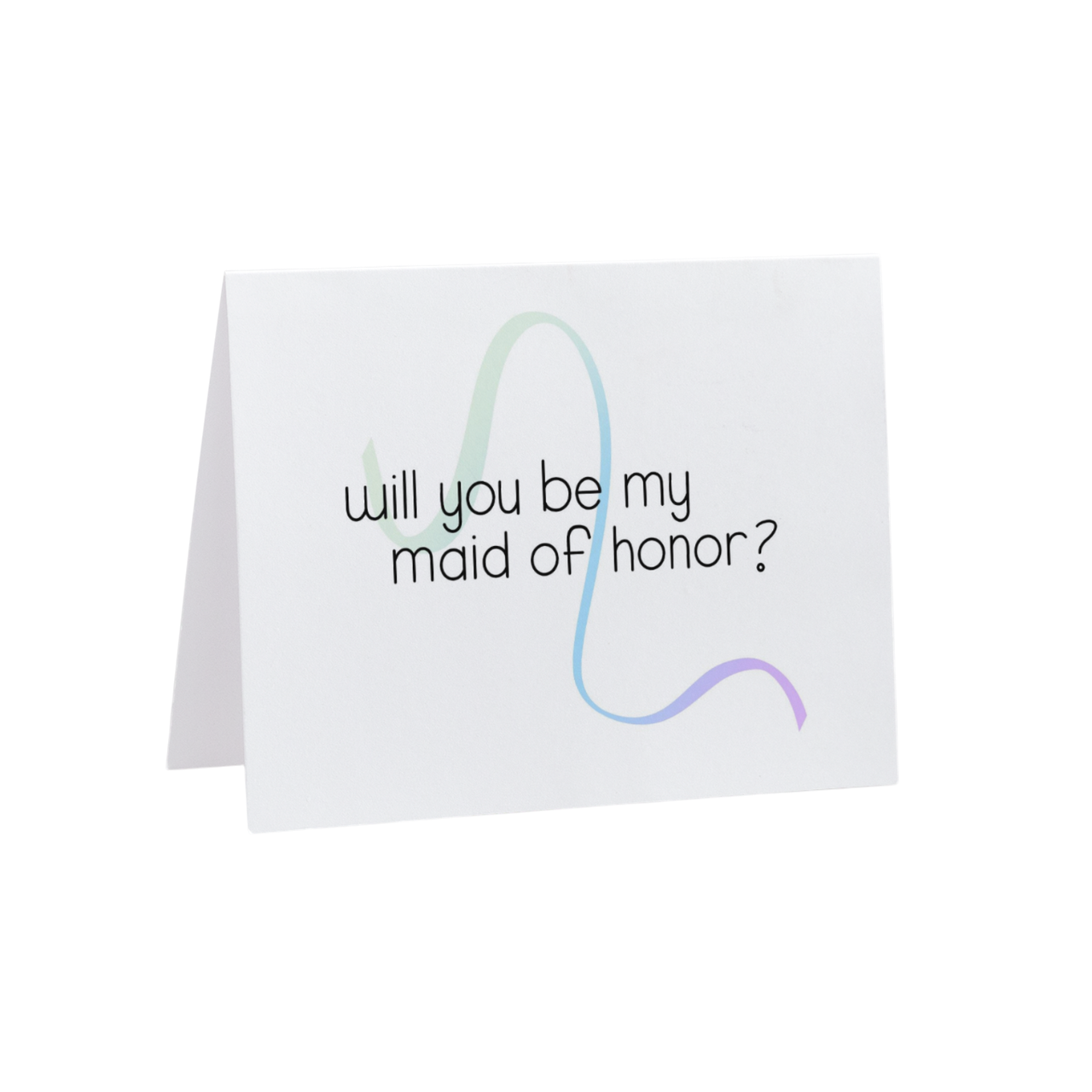 Maid Of Honor – Lettering By Tracy